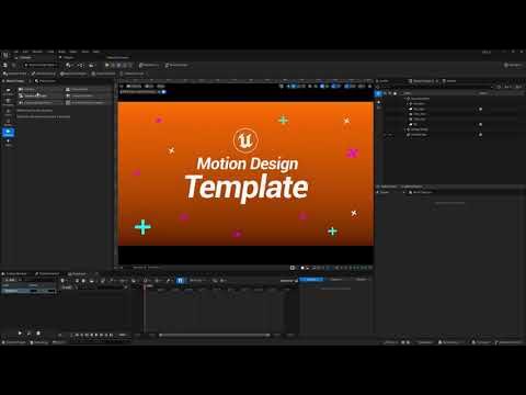 New Unreal Engine 5.4 Panel - Motion Design Tab - YouTube