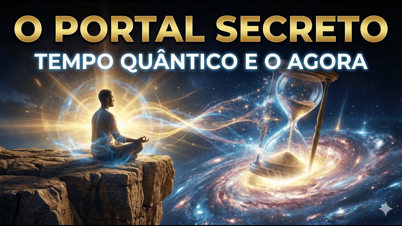 O Portal Secreto: Como o Tempo Quântico e o Agora Criam sua Realidade ...