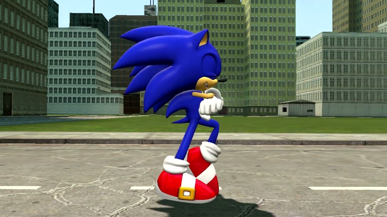 Sonic Moonwalking [GMOD] - YouTube