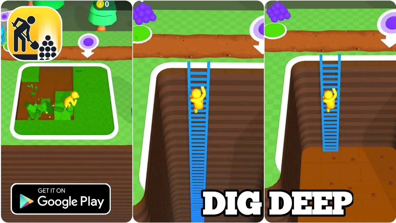 Dig Deep All Levels Gameplay Android iOS MYN - YouTube