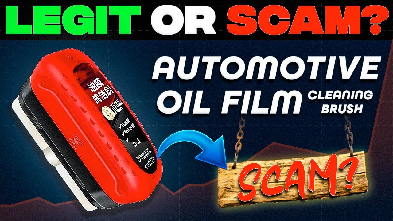 Automotive Oil Film Cleaning Brush Review: Legit Or Scam 2024? - YouTube