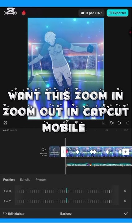Zoom in zoom out TUTORIAL capcut mobile #mangaedit #bluelock - YouTube