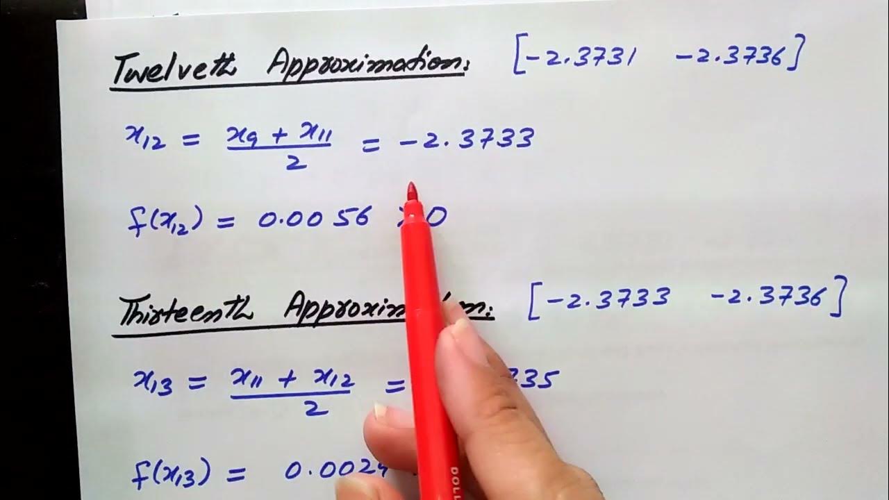 Bisection Method | Numerical Methods - YouTube