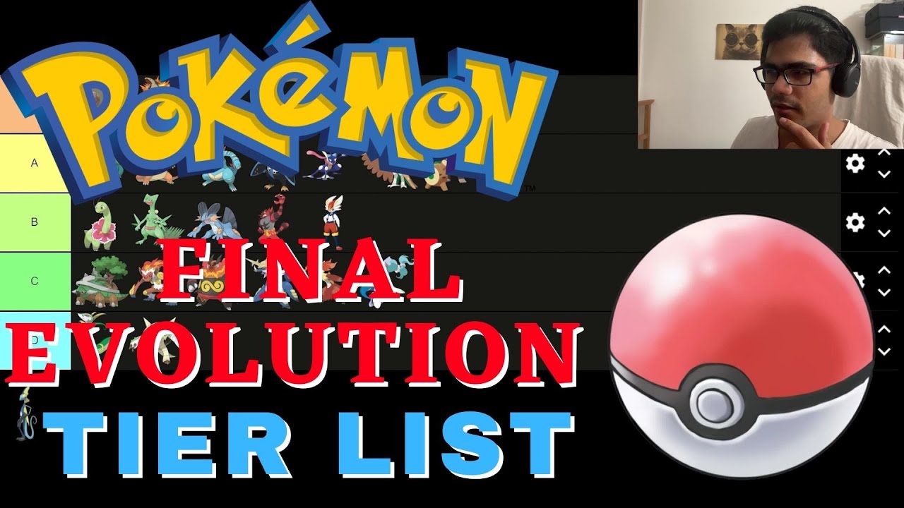Ranking All Pokemon Starter Final Evolutions - Tier List - YouTube