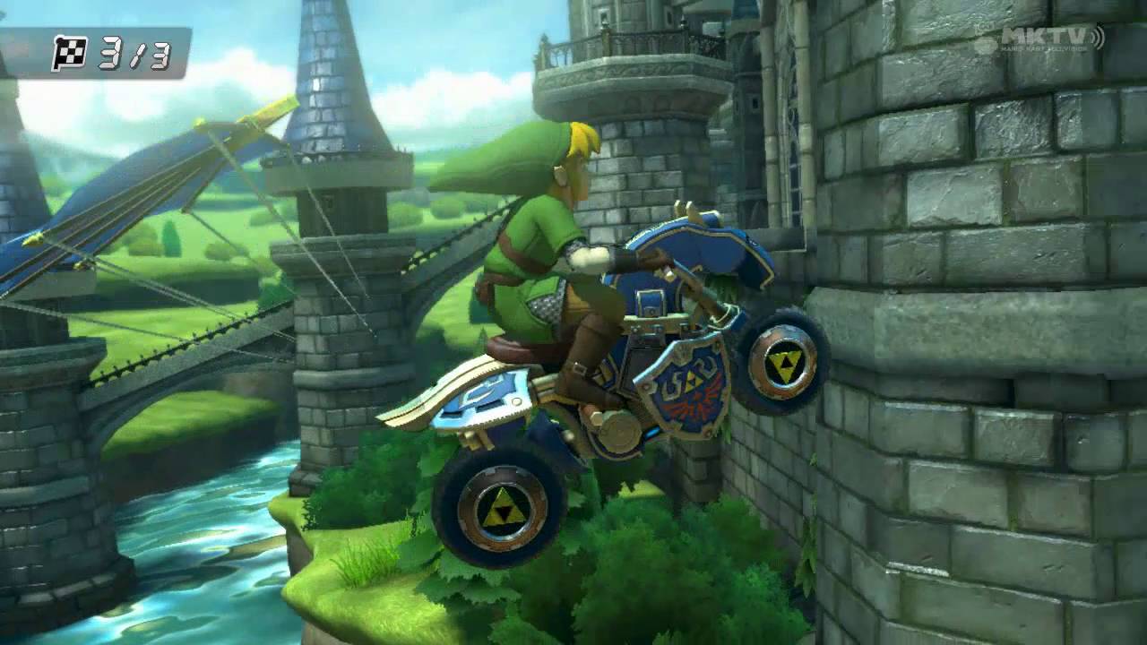 Wii U - Mario Kart 8 - Hyrule Circuit - YouTube