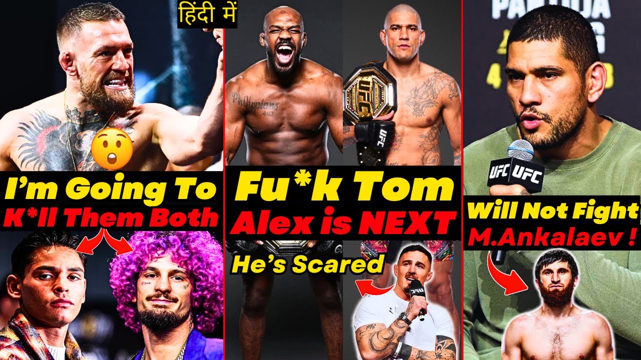 Conor McGregor CRAZY Angry ! Jon Jones Wants Alex Next ! Ducking Tom ...
