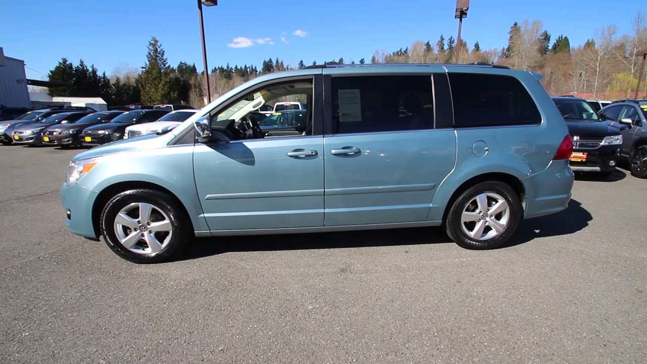 2009 Volkswagen Routan SEL Premium | Antigua Blue | 9R564285 | Redmond ...