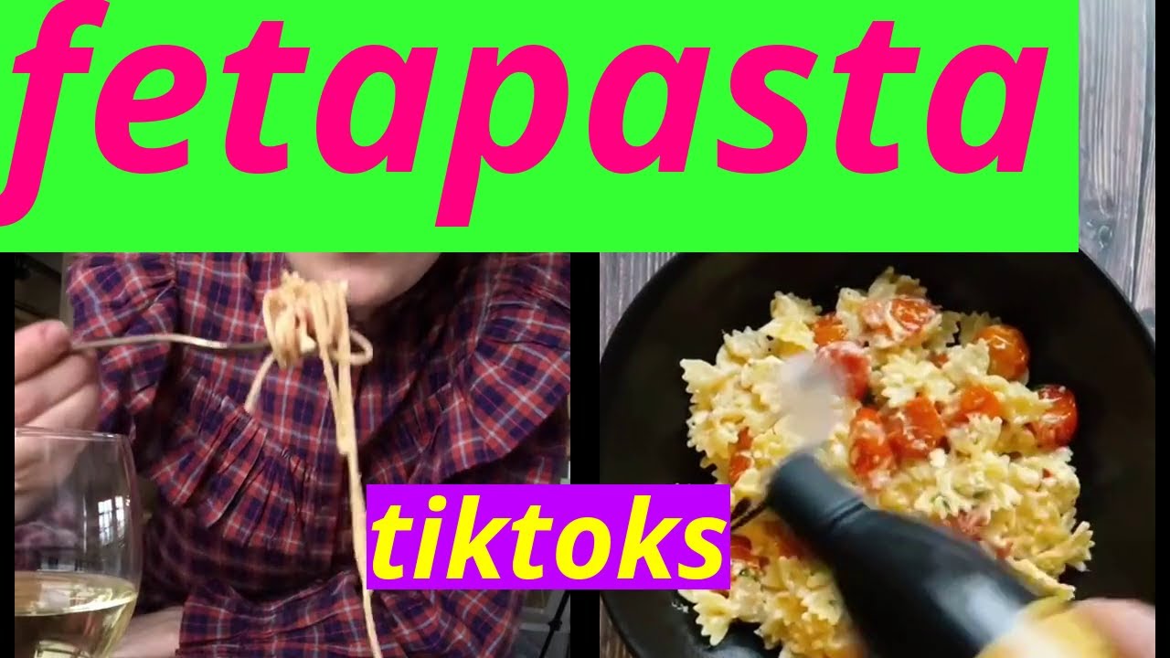 VIRAL baked feta pasta recipe meme 🍝 SuperBest TikTok feta pasta ...