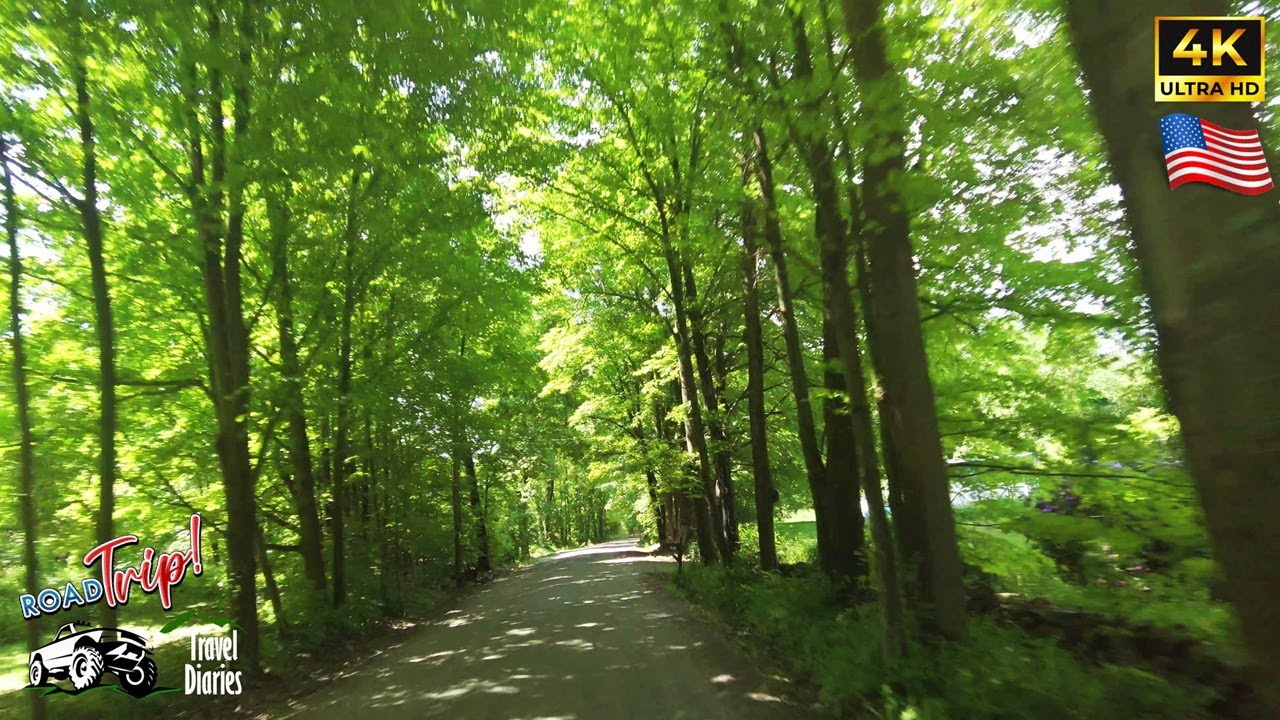 Off-Road Adventure in Colchester - Vermont USA - 4K Scenic Drive - YouTube