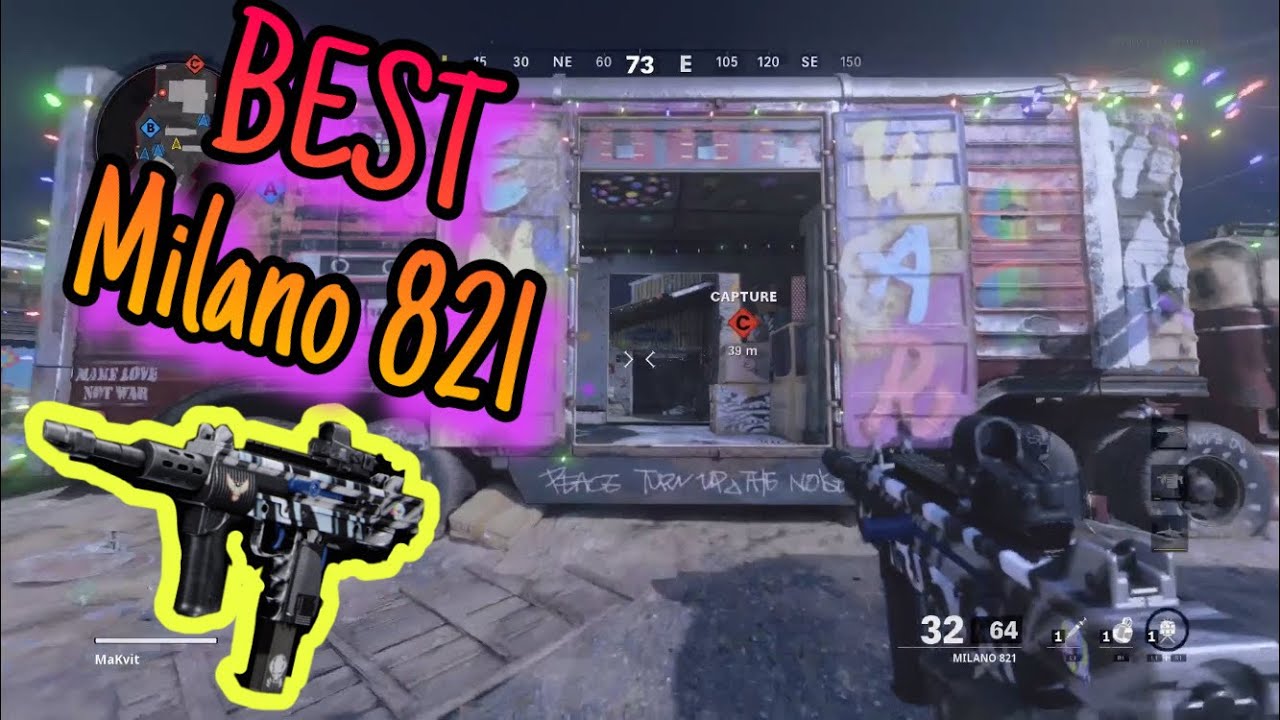 Milano 821 SMG Review & Best Attachments (Black Ops Cold War) from ...