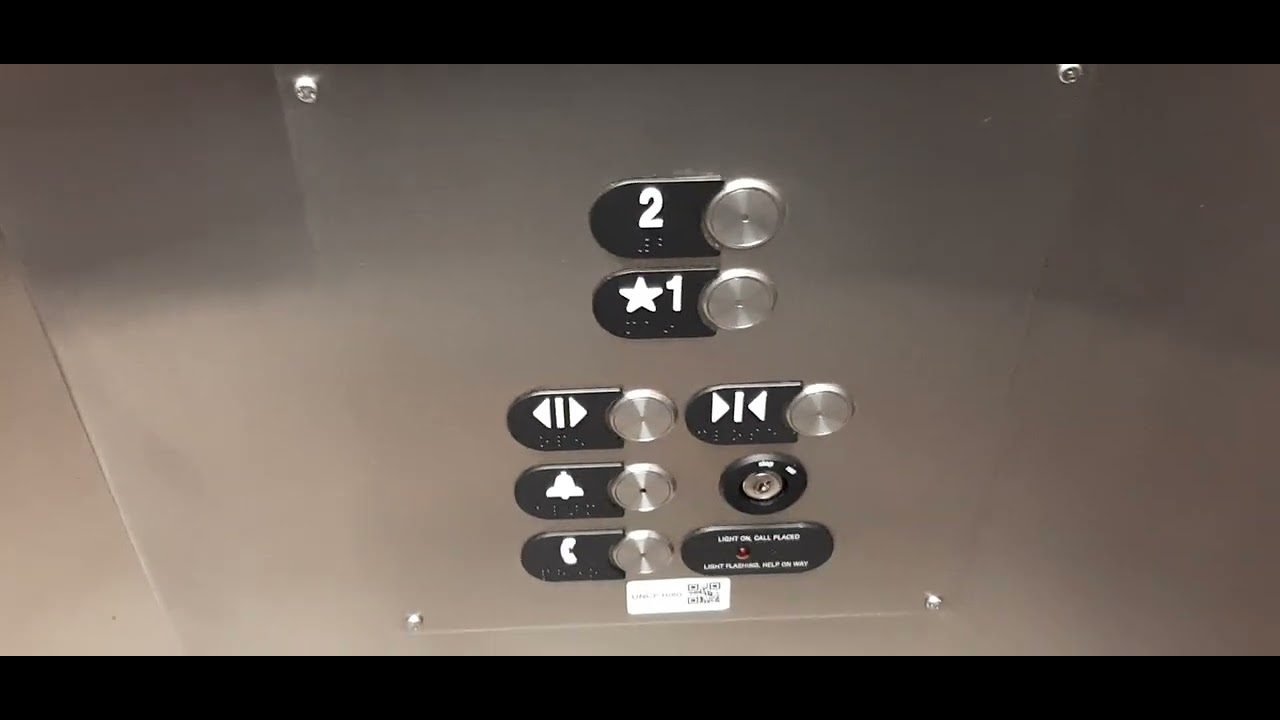 Loud Valve! 2005 Otis Series 5 Hydraulic Elevator at Locklear Hall, UNC ...