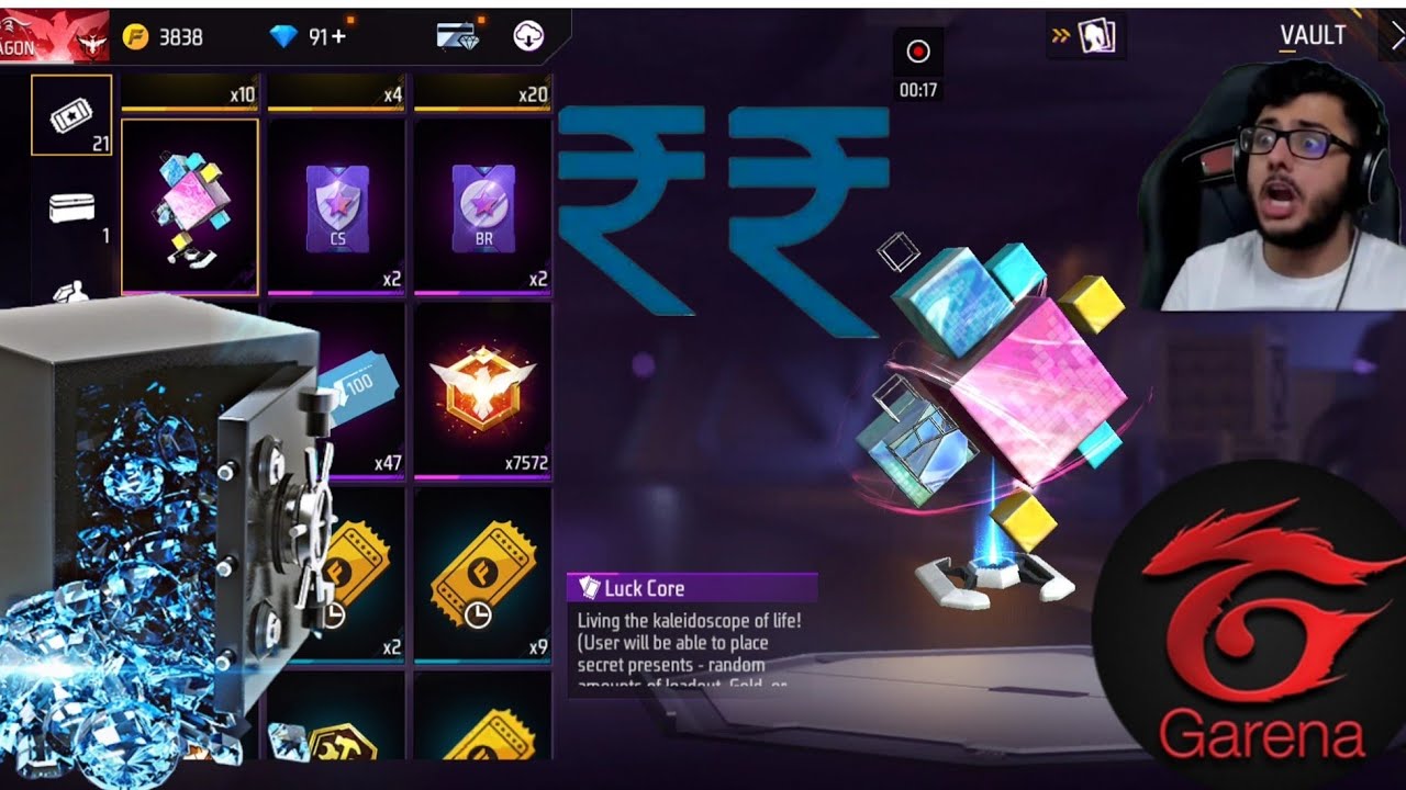 Reality Reveal of Luck Core in Free Fire||TD Gaming - YouTube