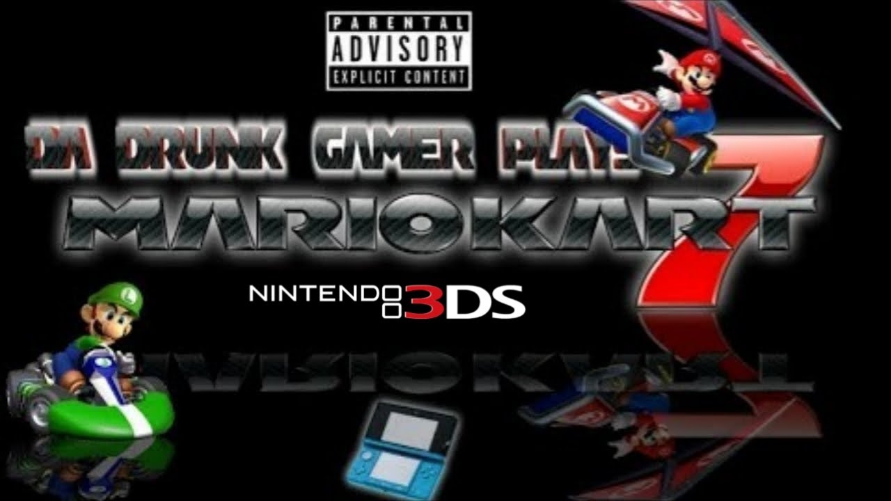 -3DS- MARIO KART 7 *1st Person* (Gameplay) #DaDrunkGamer #3DS # ...