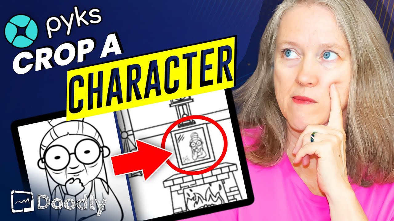 How to Crop a Doodly Character using Pyks [EASY EXPLAINER] - YouTube
