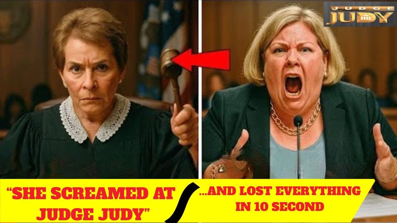 Fat Karen SCREAMED in Court — Judge Judy Silenced Her Instantly in Most ...