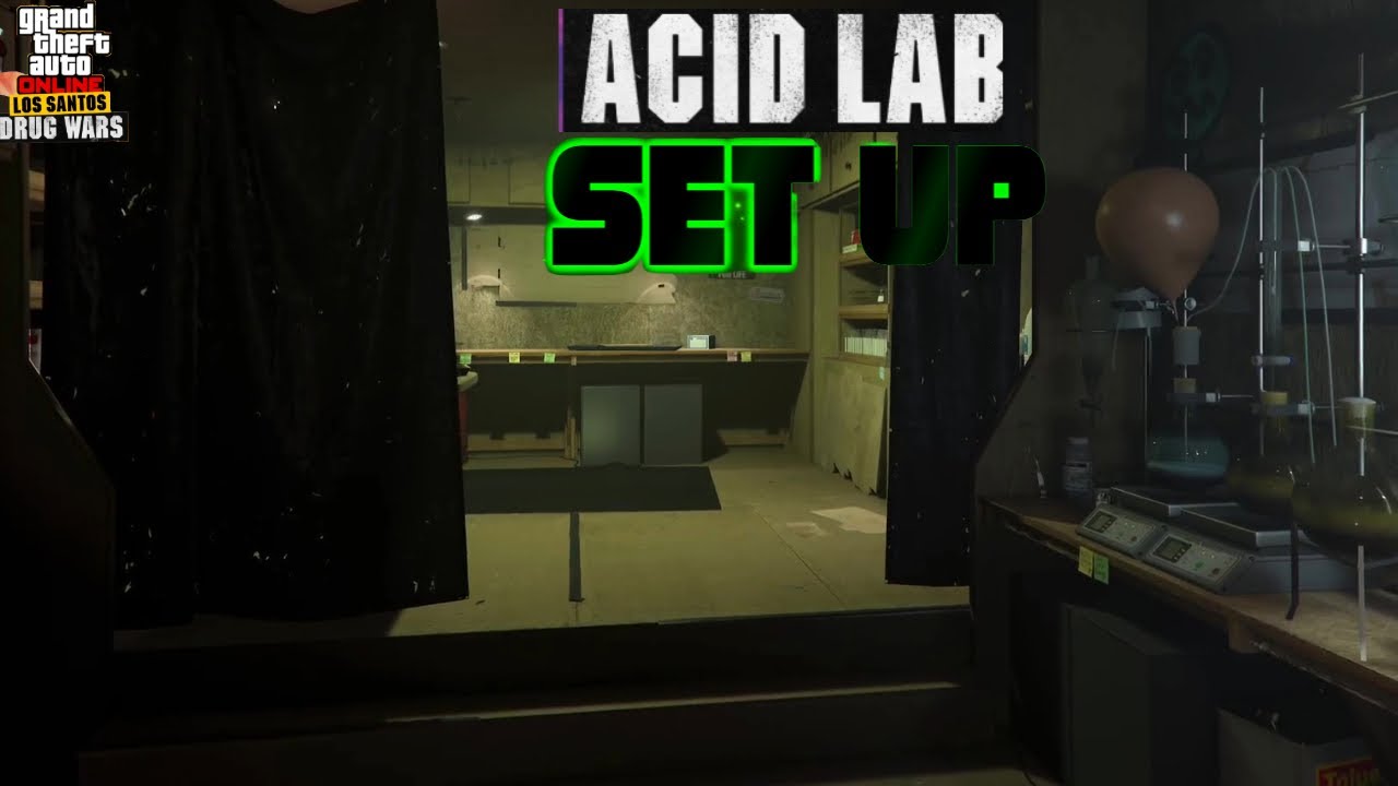 How to Set up Acid Lab in GTA Online - YouTube
