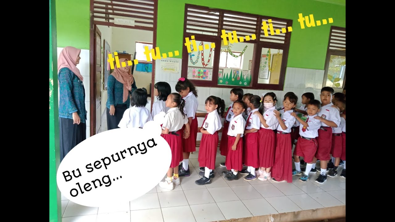 MOS Siswa Baru Kelas 1 Perkenalan lingkungan SD Negeri 3 Bondo - YouTube
