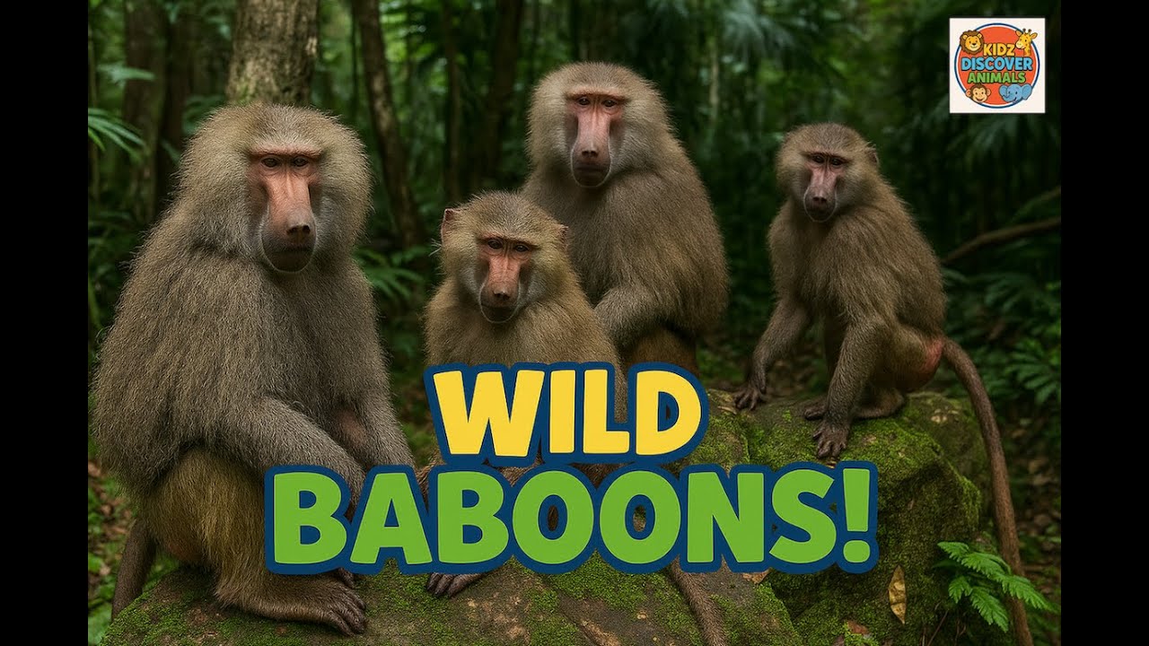Baboons! The Wildest of All Monkeys! Fun, quirky and child-friendly ...
