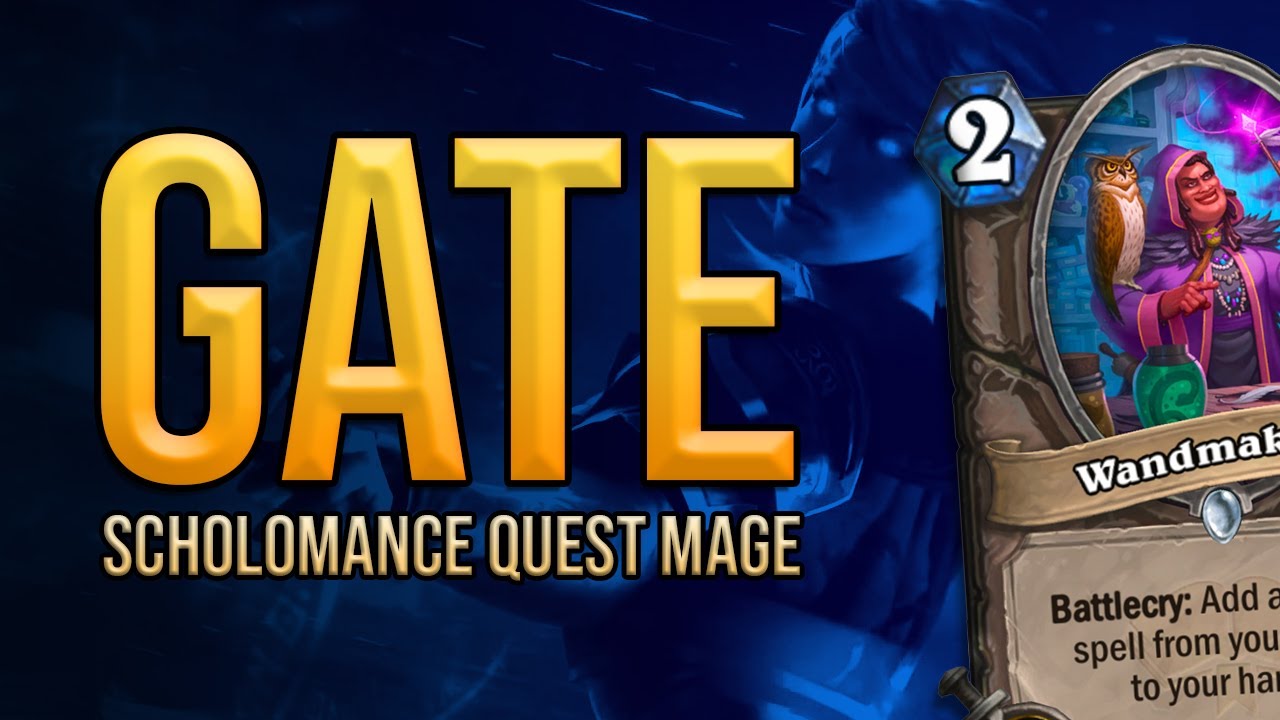 How to Play Quest Mage | Scholomance Academy | Wild Hearthstone - YouTube
