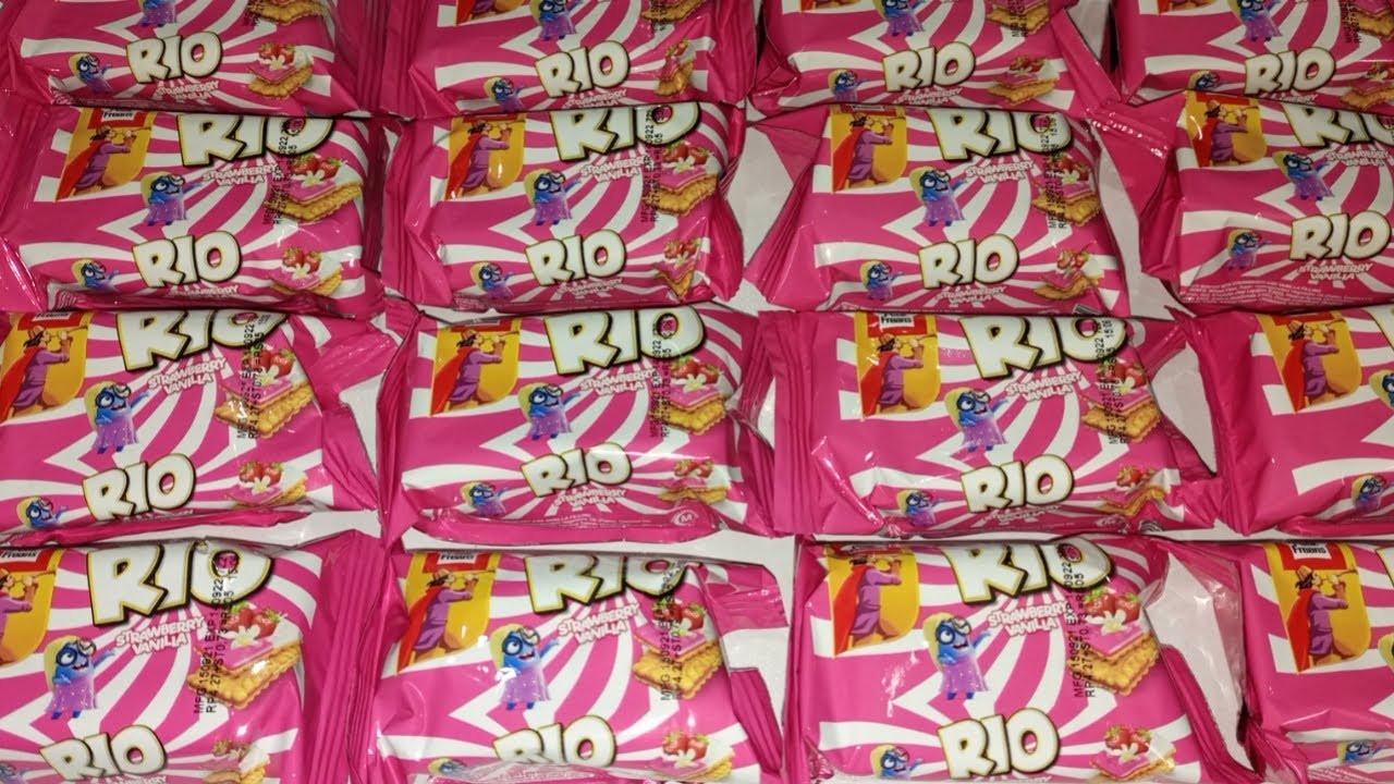 Peek Freans Rio Biscuits Unwrapping ASMR - YouTube