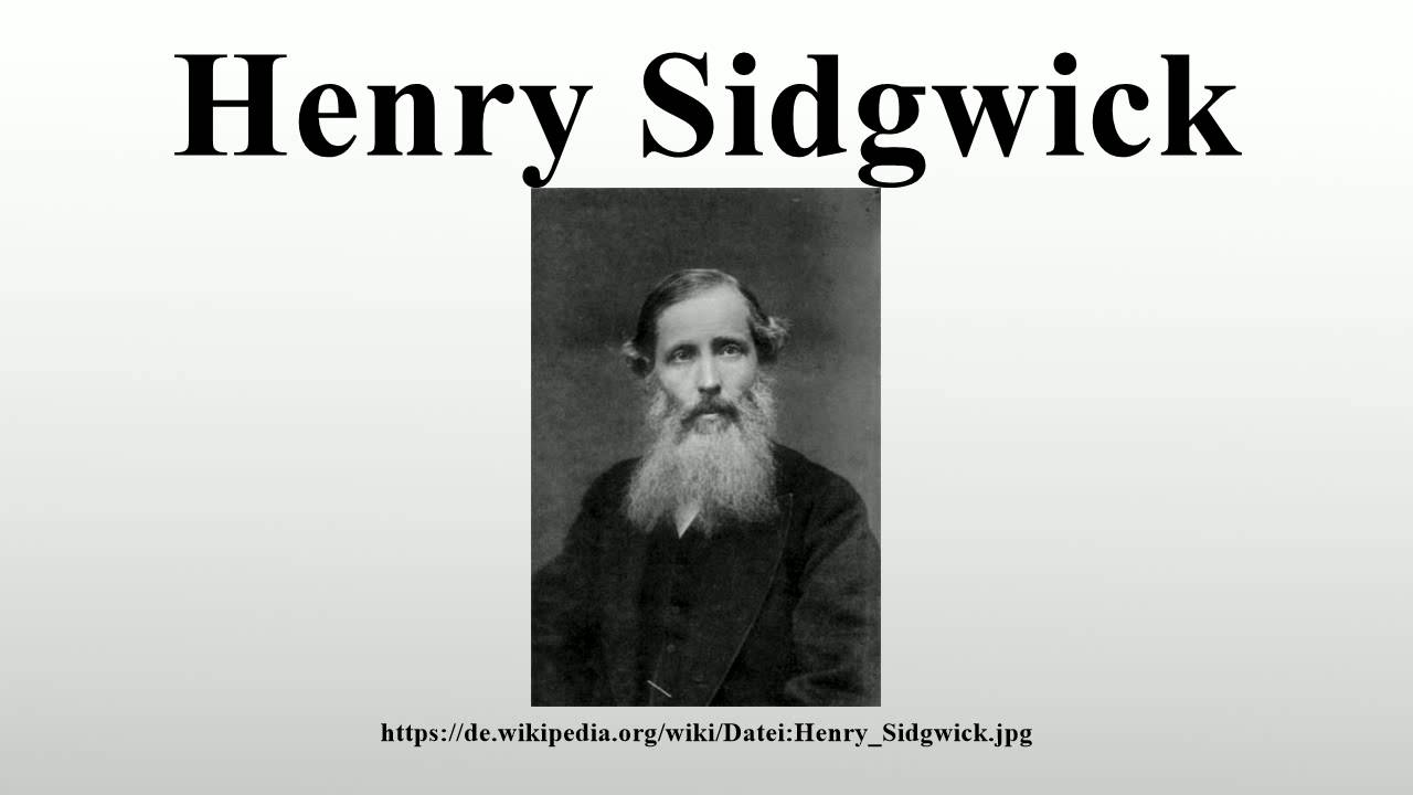 Henry Sidgwick - YouTube