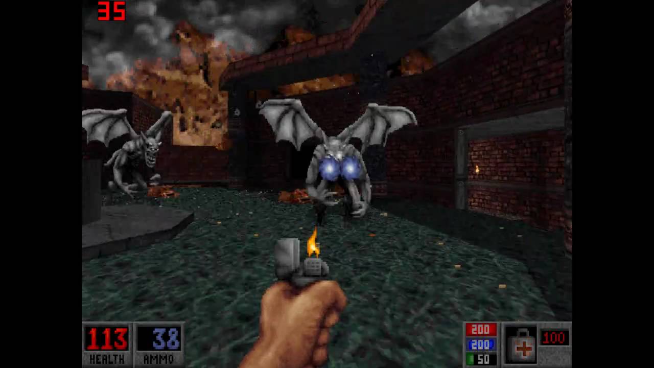 BLOOD E1M7 IN EXTRA CRISPY (BOSS LEVEL) - YouTube