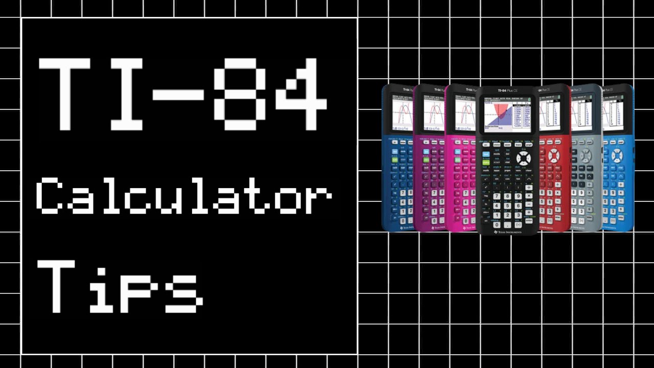 TI-84 Calculator Tips - YouTube