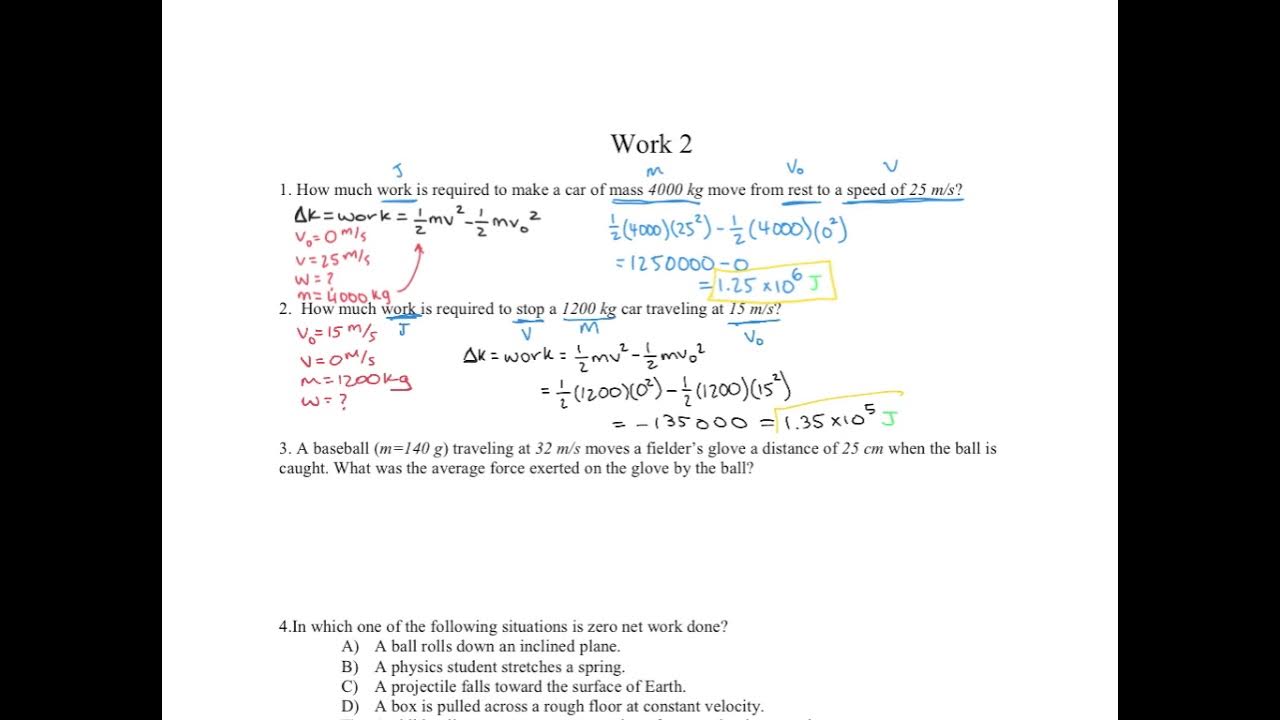 AP Physics 1 Work Power And Energy Practice YouTube ap-physics-1-work-power-and-energy-practice-youtube