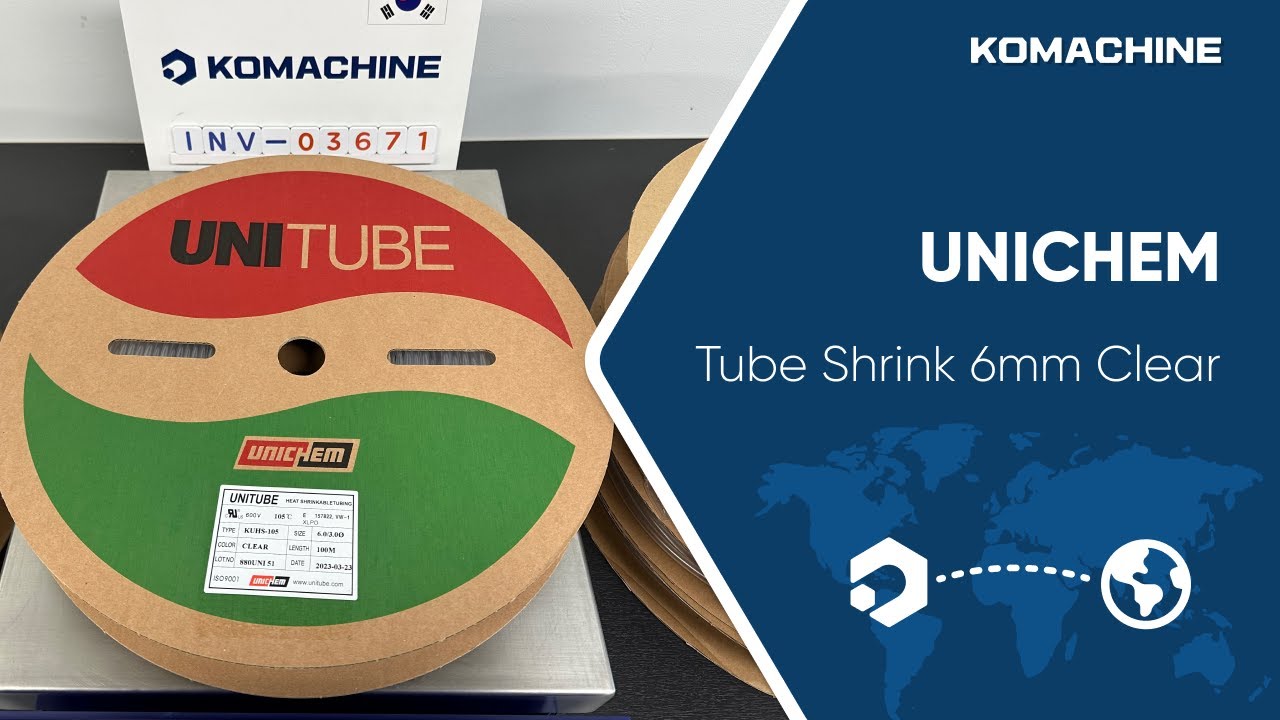 UNICHEM / Tube Shrink 6mm Clear (KUHS-105) / INV-03671 - YouTube