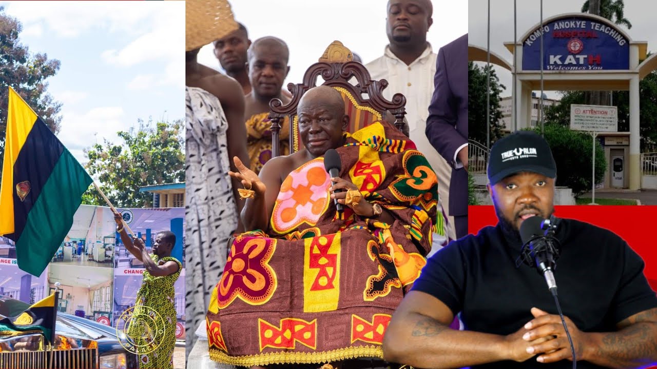 Otumfour osei Tutu is bègging 4 money to build komfo Anokye hospital ...
