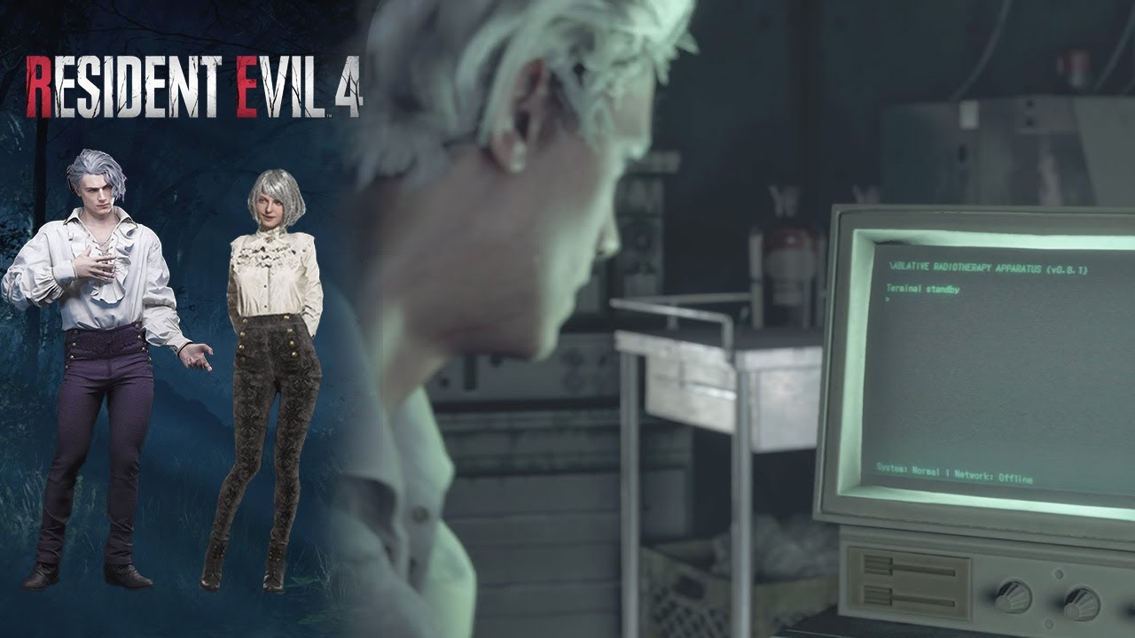 Ashley and Leon removed the Plaga - Resident Evil 4 Remake ( Leon and ...