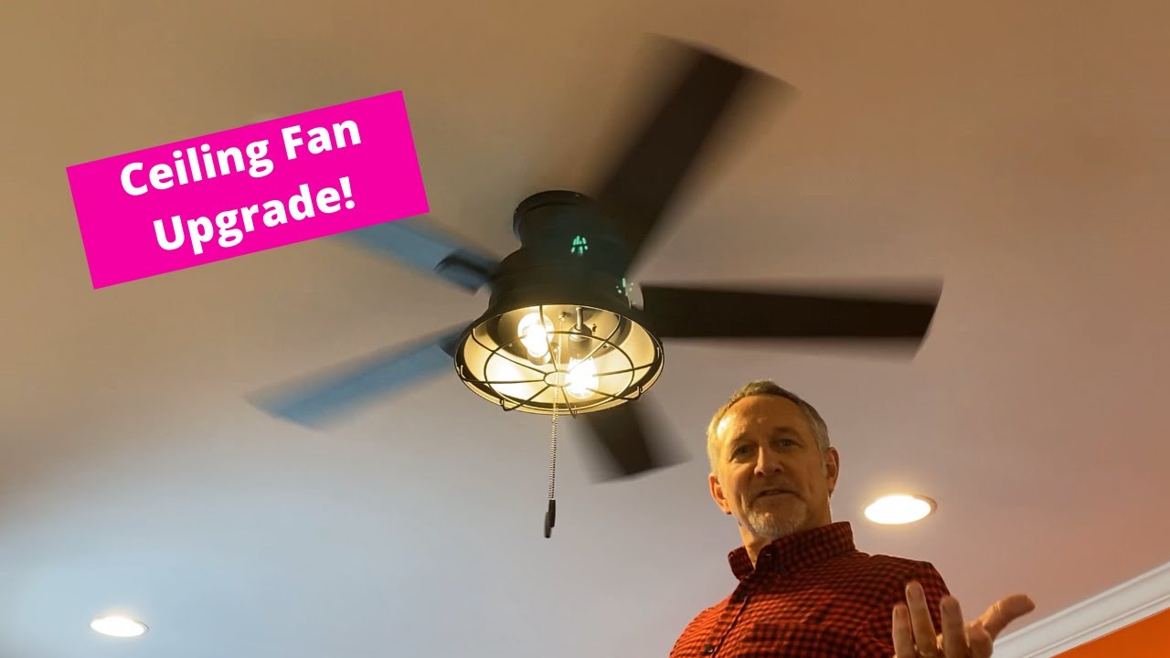 UPGRADE YOUR CEILING FAN/LIGHT FIXTURE AND INSTALL IT YOURSELF: Easy ...