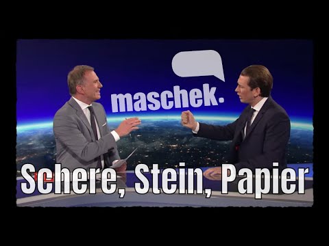 Schere, Stein, Papier! Sebastian Kurz erklärt das 1x1 des Regierens. (Satire)