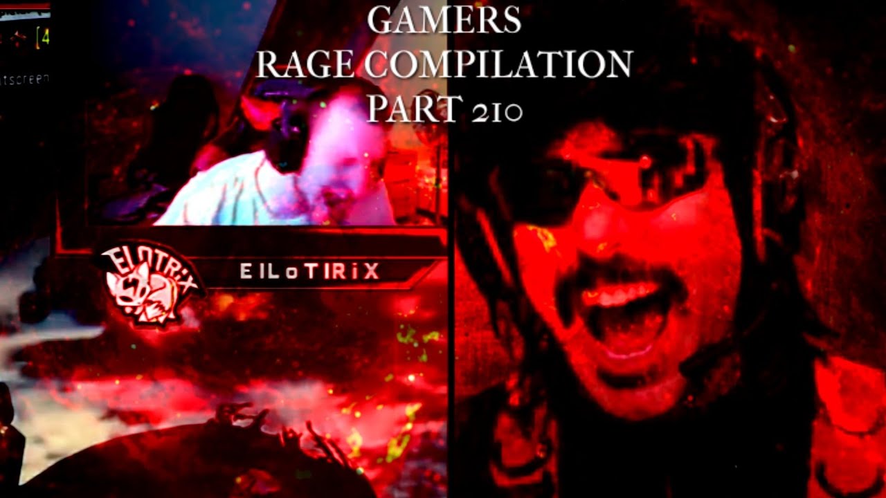 Gamers Rage Compilation Part 210 - YouTube