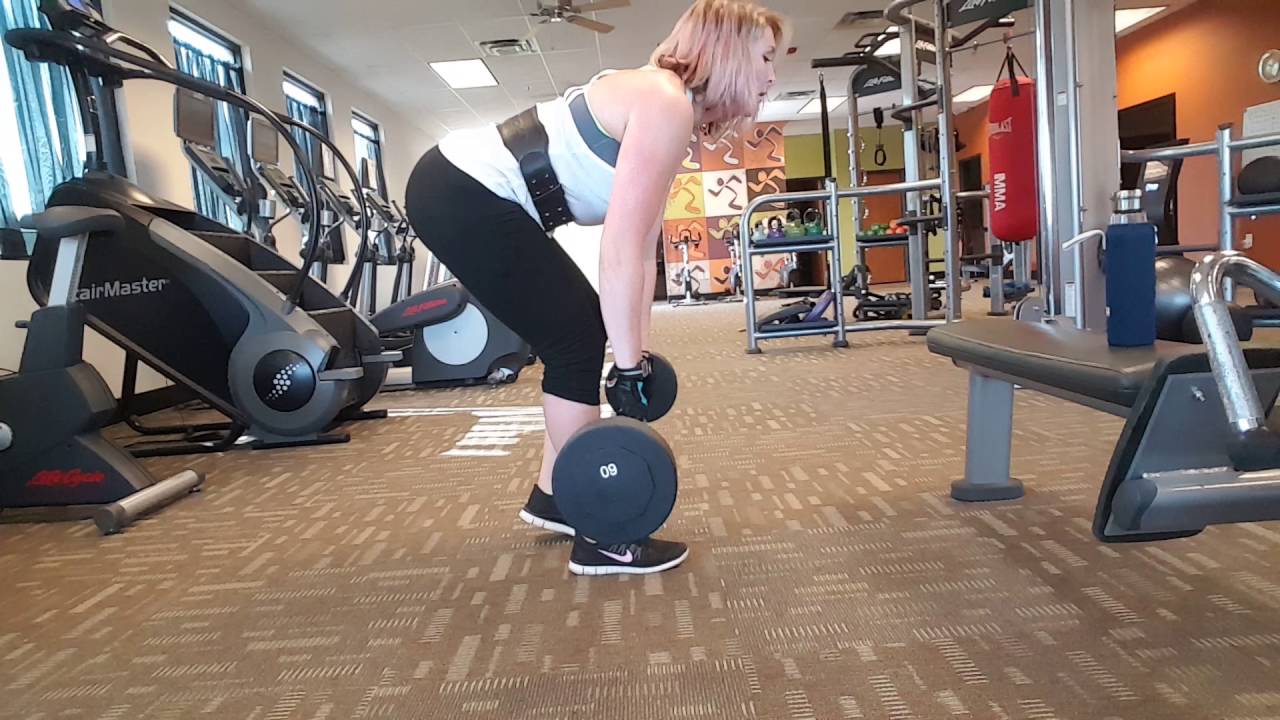 RDL Split Stance Partial ROM - YouTube