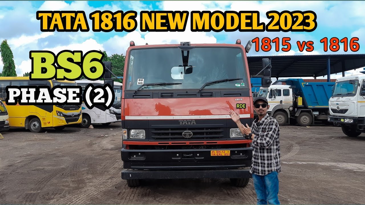 ऐक और NEW MODEL TATA 1816 BS6 !! Phase 2 !! RDE 2023 - YouTube