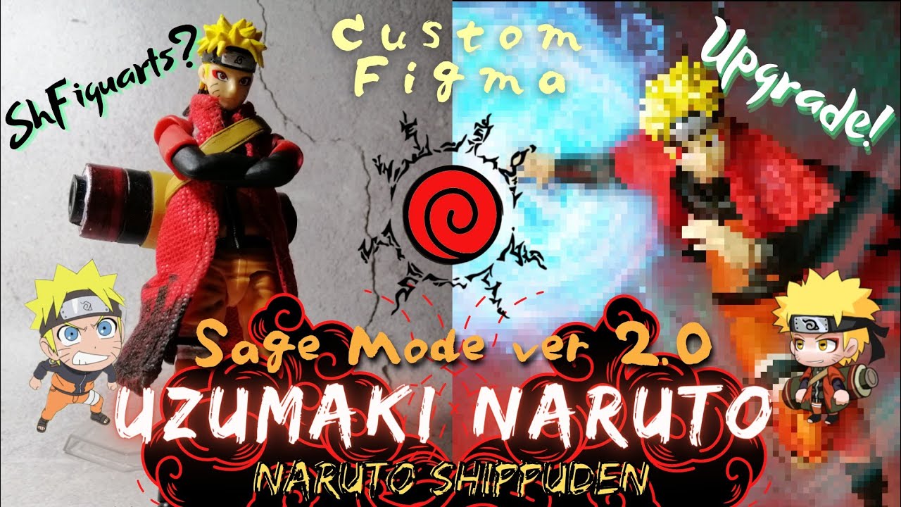 Naruto Uzumaki Sage Mode 2.0: Custom Figma Upgrade (Naruto Shippuden ...