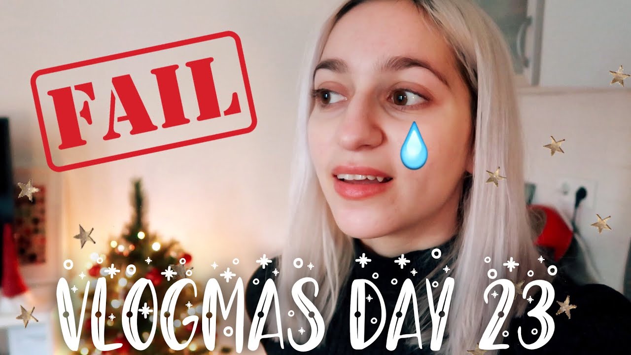 Σε τι ΑΠΕΤΥΧΑ το 2020 Vlogmas Day 23 Youtube