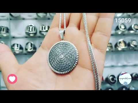 eyuptesbih.com | Esmaül Hüsna Allah'ın 99 İsmi Gümüş Kolye : 15059