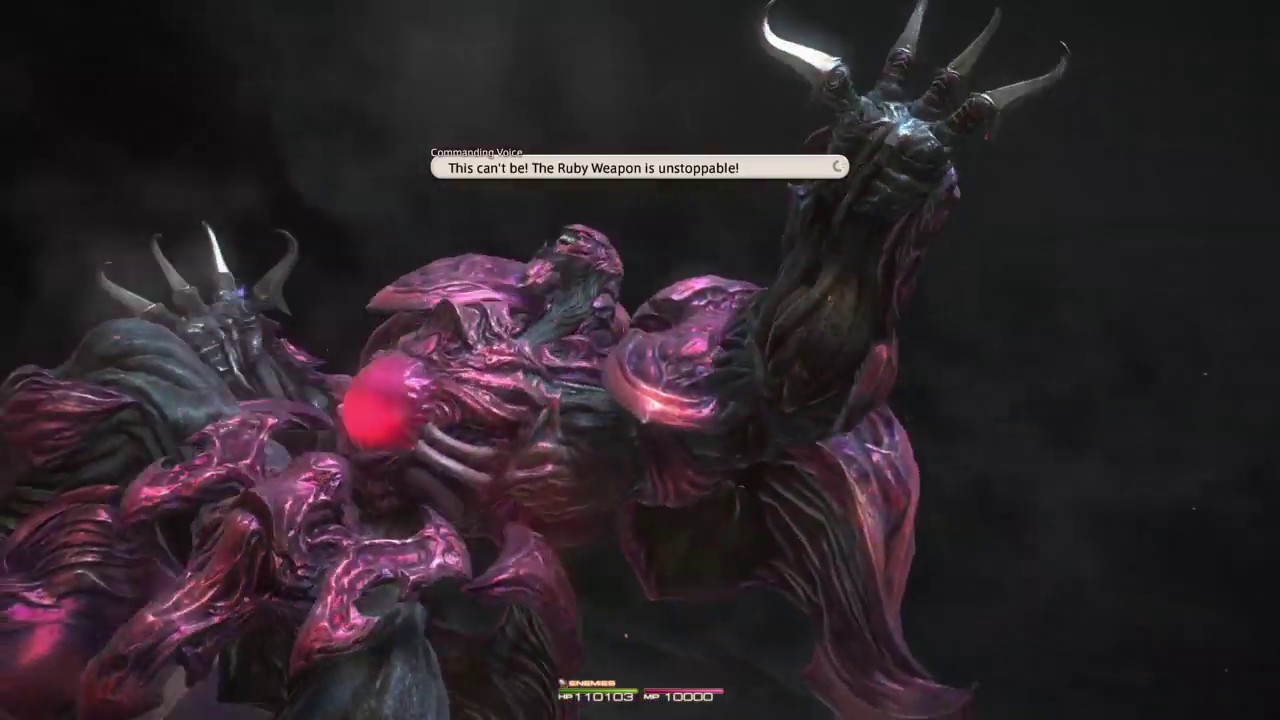 FFXIV Shadowbringers 5.2: Ruby Weapon Normal Mode, Phase I (MCH). - YouTube