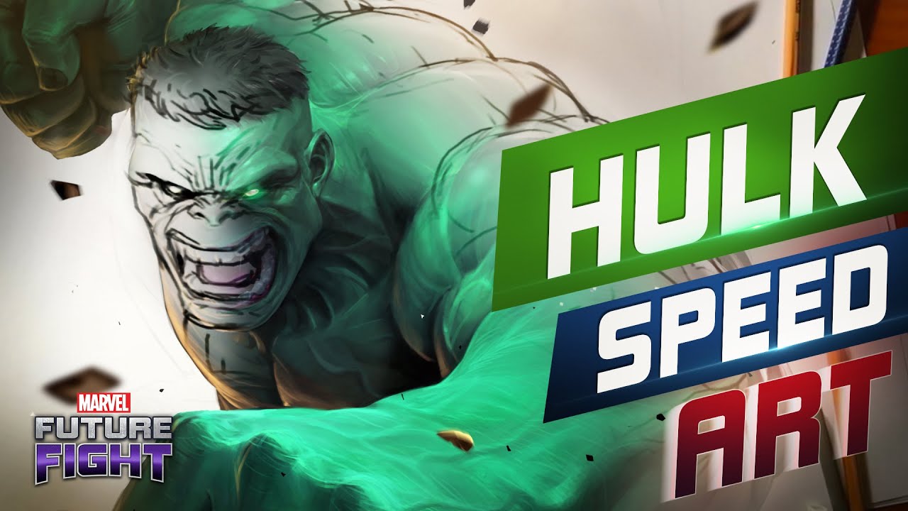MARVEL Future Fight Immortal Hulk Speed Art Video - YouTube