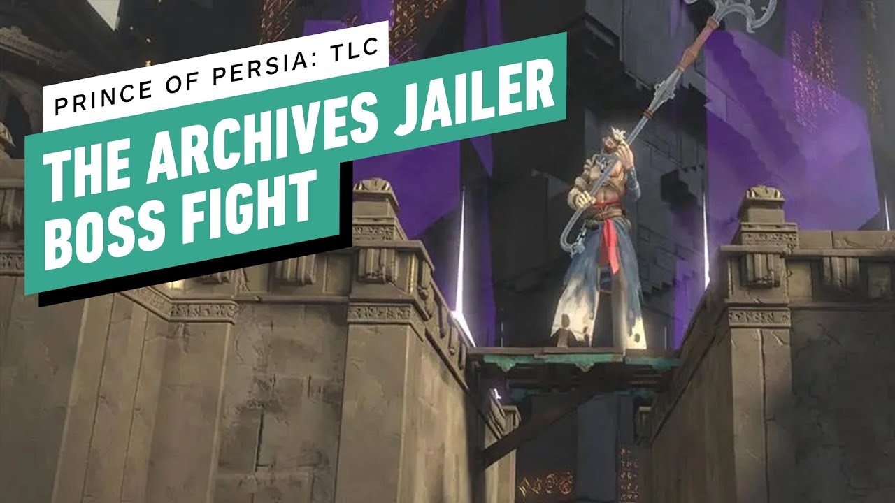 Prince of Persia The Lost Crown Boss Fight - Jailer - YouTube