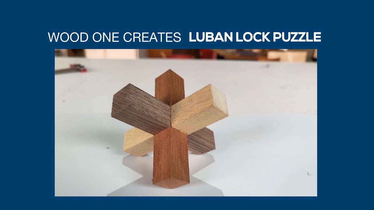 Luban Lock Wooden Puzzle Project - YouTube