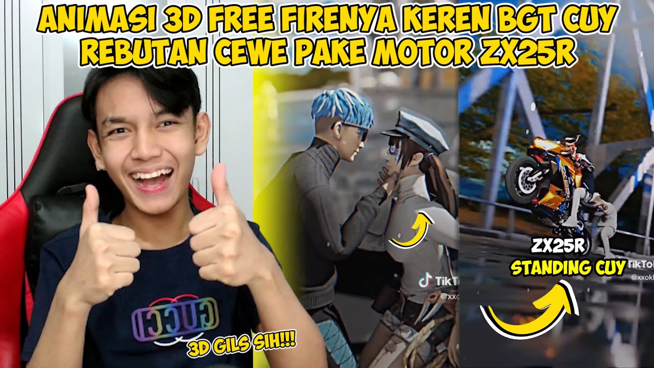 EMANG EDITAN 3D ANAK FREE FIRE ANIMASINYA PADA KEREN-KEREN BANGET CUY ...