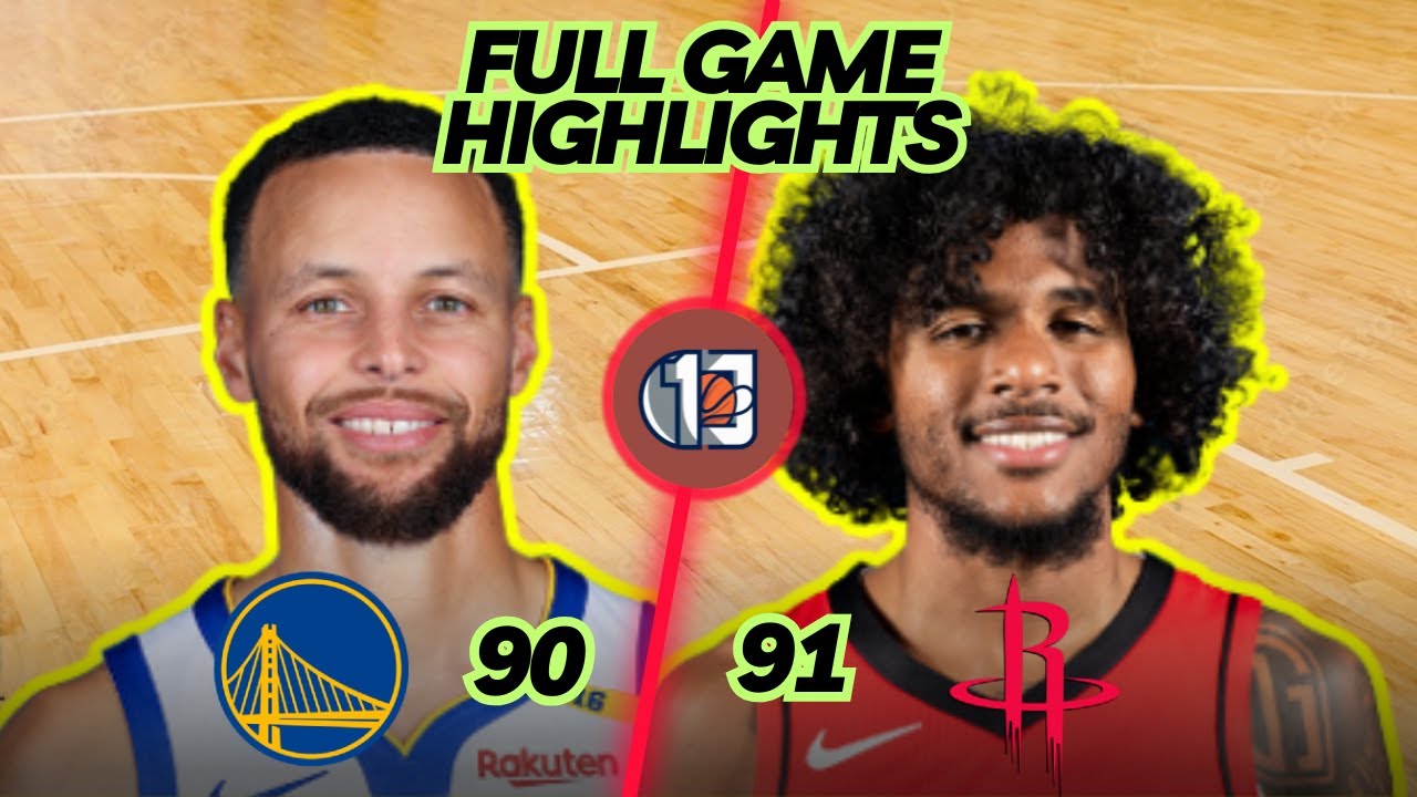 NBA Full Game Highlights | Golden State Warrior vs. Houston Rockets ...