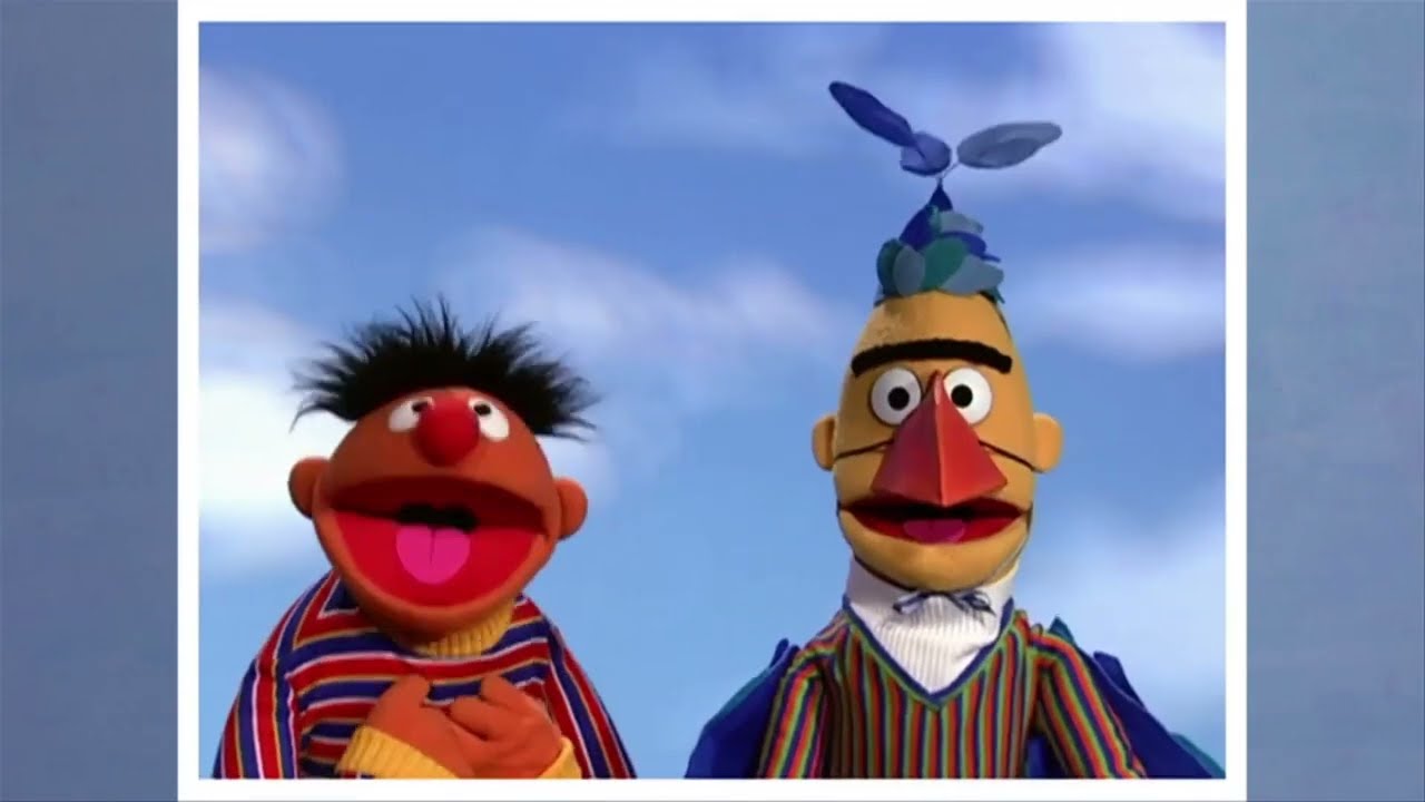 Takalani Sesame (Sesame Street) - Ernie and Bert pretend to be animals ...