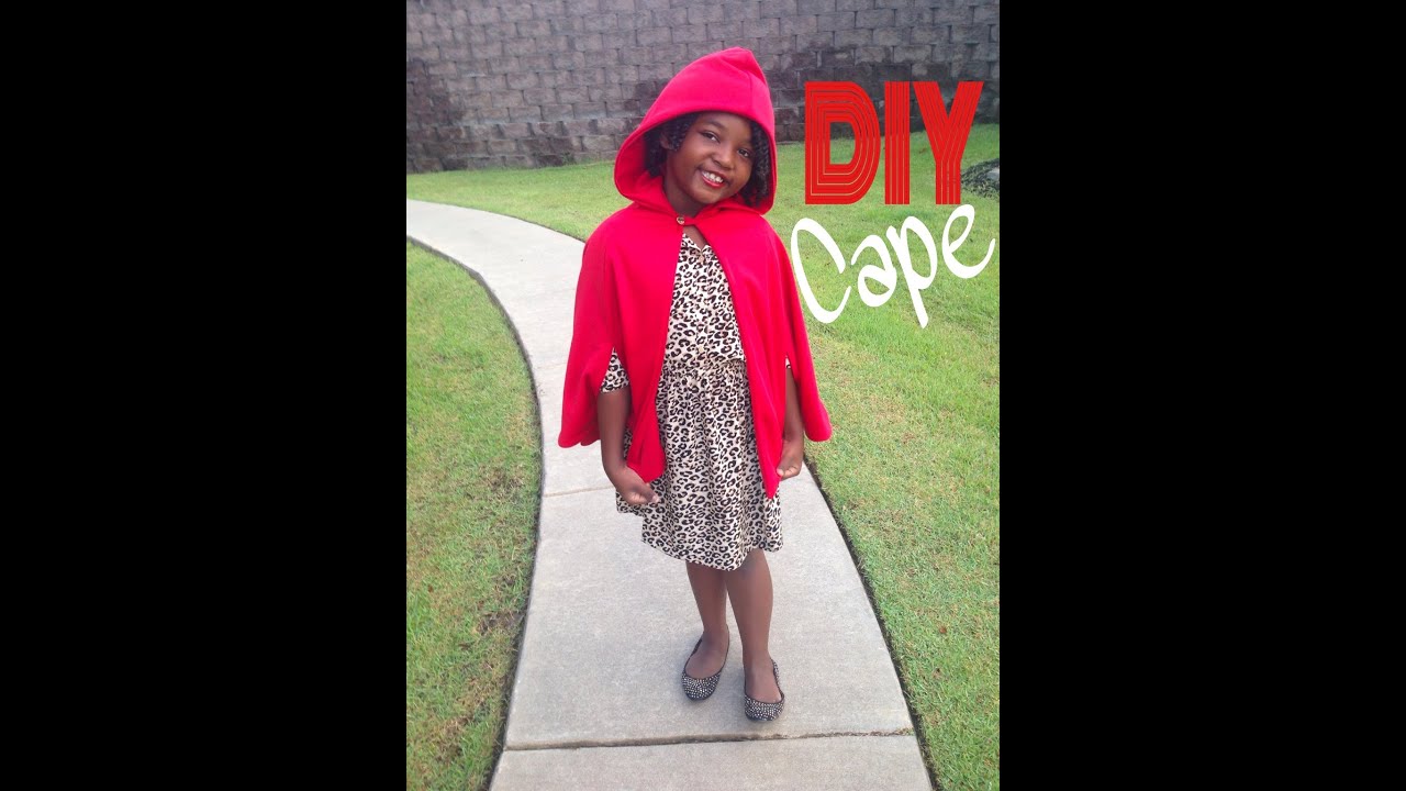 DIY: Cape - YouTube