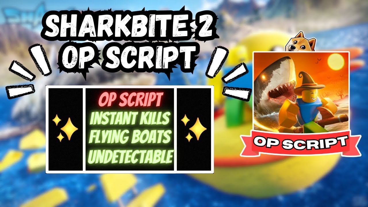 *NEW* SharkBite 2 Script (PASTEBIN 2024) (HALLOWEEN EVENT, ESP, AUTOWIN ...