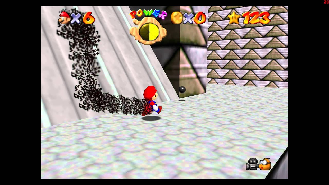Super Mario 64: Drown in the moat glitch - YouTube