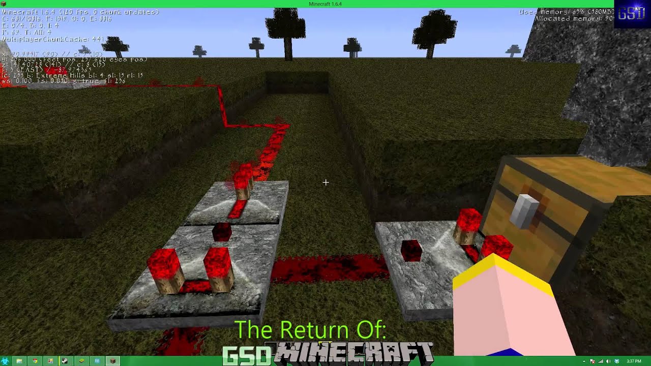 Redstone Inventions: Minecraft Life Or Death Machine - YouTube